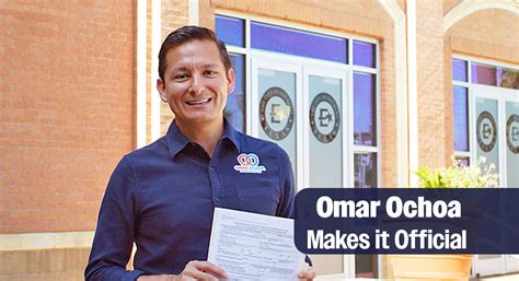 Attorney Omar Ochoa Officially Files To Run For Edinburg Mayor Texas