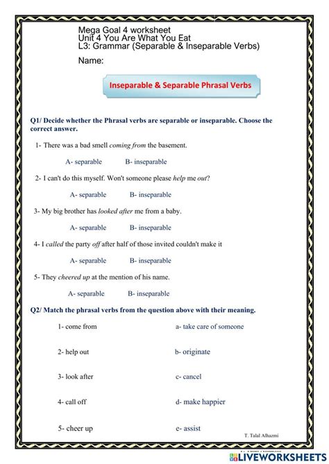 Mg4 U4 L3 Gramm Free Interactive Worksheets 793951