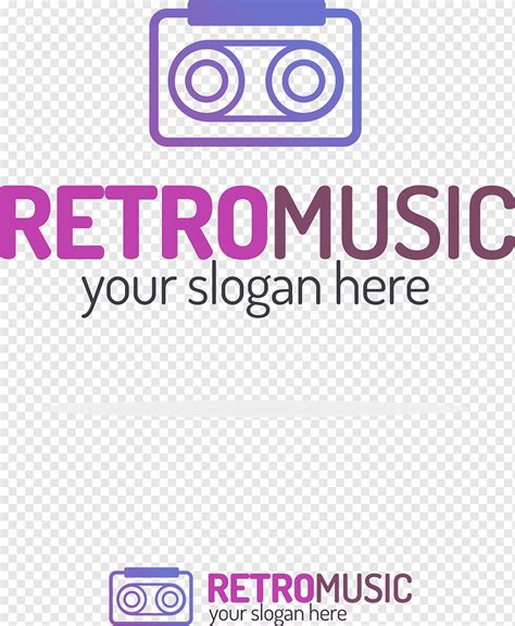 복고풍 음악 로고 Png Pngwing