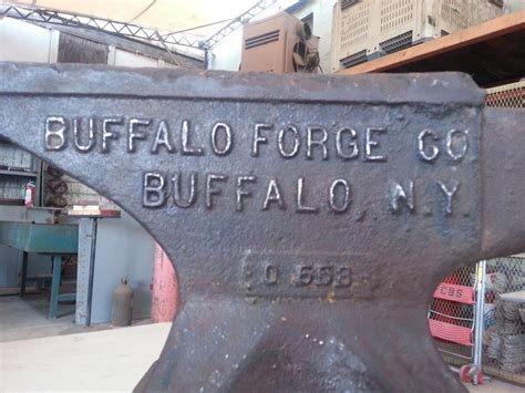 Buffalo Forge Co Buffalo Ny Anvil Reviews By Brand I Forge Iron