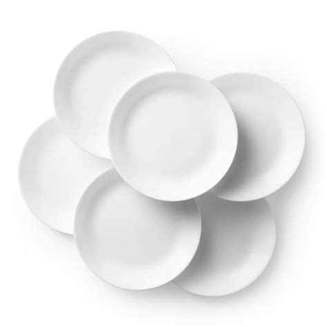 Corelle Winter Frost White 10 25 In Dinner Plates 6 Pack 1107731