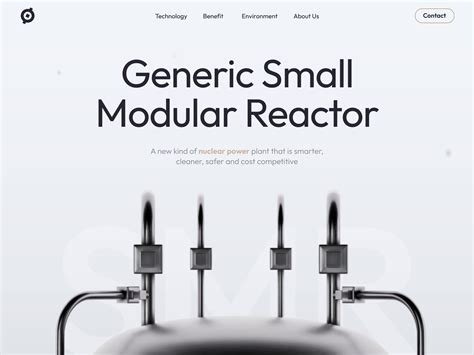 Small Modular Reactor by 𝚒𝚕 for 10Clouds on Dribbble