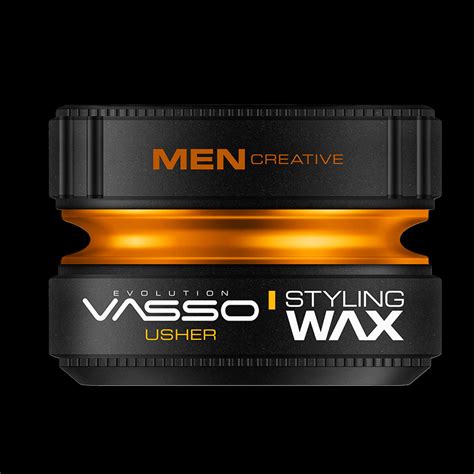 Vasso Hair Styling Wax Usher Best Styling Gel For Men Evolution Vasso