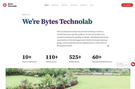 web and mobile app development services bytes technolab