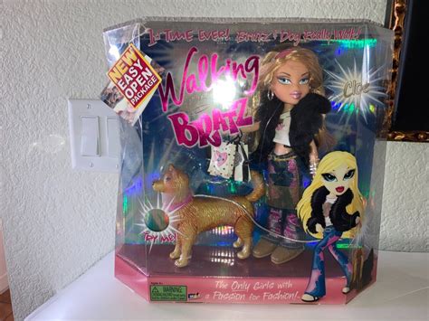 Mga Walking Bratz Cloe And Pet Dog New In Box Box With Shelf Wear From