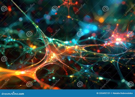 Futuristic AI Algorithm Abstract Background with Digital Code and Tech Elements Stock Image ...