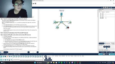 14 8 1 Packet Tracer Tcp And Udp Communications Youtube