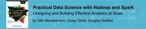 book on practical data science with hadoop and spark