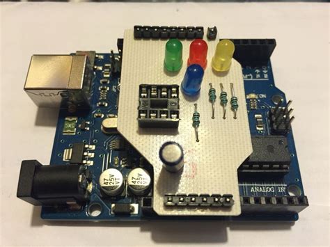 An Electronic Device With Many Components Attached To It