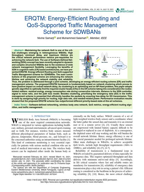 Erqtmenergy Efficientroutingandqos Supportedtrafficmanagement