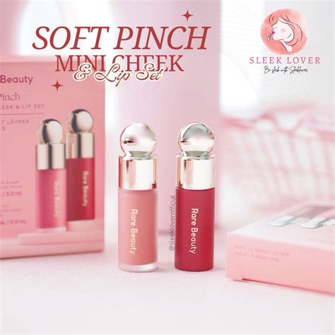 And Authentic Rare Beauty Soft Pinch Mini Cheek Lip Set Limited Edition