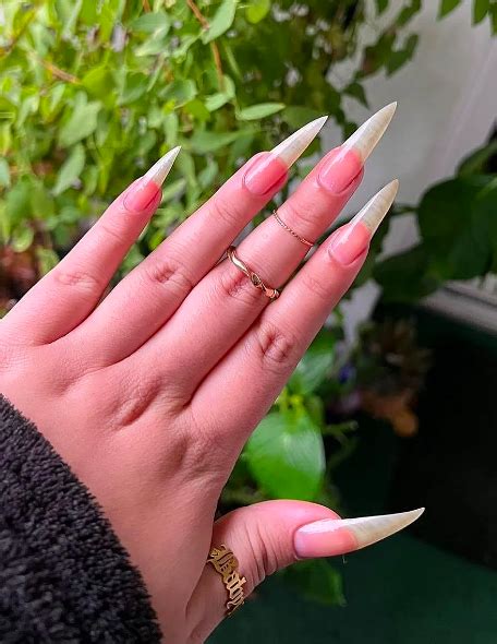 35 Healthy Natural Long Nails For Inspo ♡ July Blossom