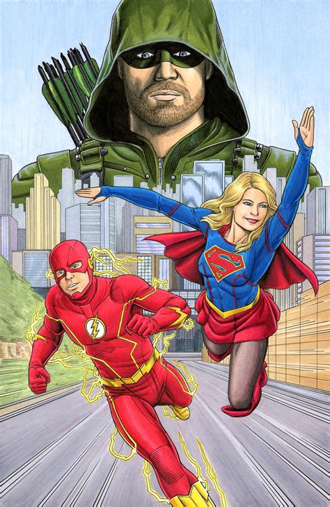 Flash X Green Arrow Arrowverse Series Ryjiwn