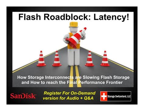 flash roadblock latency how storage interconnects are slowing flash