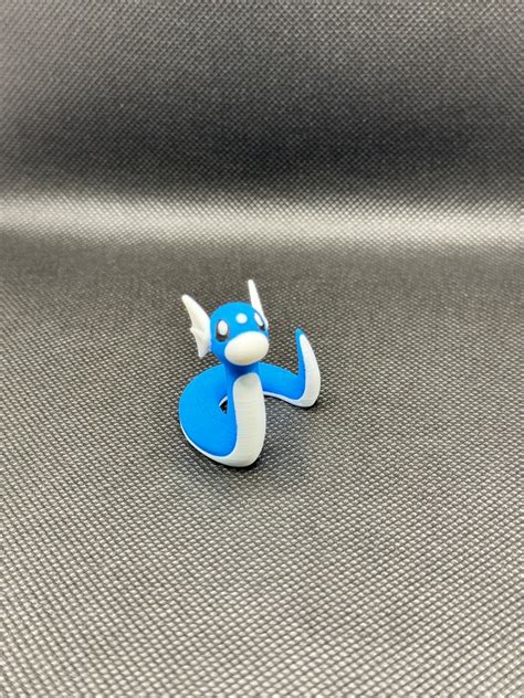 Chibi Dratini Figurine 3d Printed Pokemon Figure Pokemon Figurine Pokemon T Pokemon