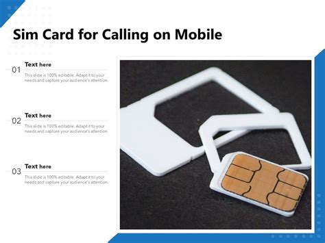 Sim Card For Calling On Mobile Ppt PowerPoint Presentation Layouts Visual A