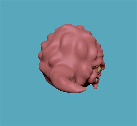 Stl File Krang The Evil Brain From Ninja Turtles Tmnt 🧠 ・3d Printable