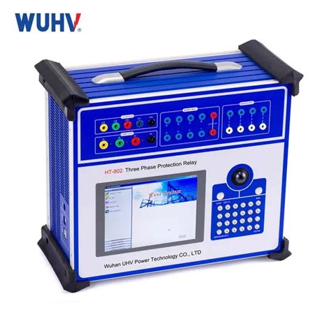 uhv 802 relay tester secondary injection 3 phase relay testing kit