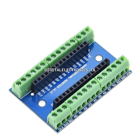 Arduino Nano Expansion Board Digitalelectronics Lk
