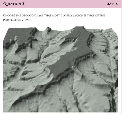 solved question 2choose the geologic map that most closely