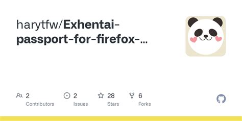 Github Harytfw Exhentai Passport For Firefox Webextension