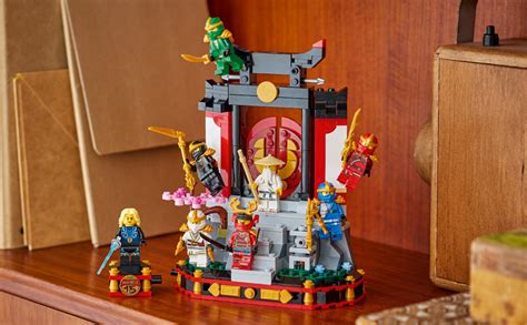 Lego Ninjago Ninja Character Display 15th Anniversary