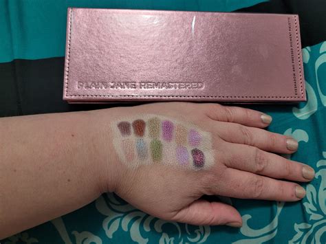 Adept Cosmetics Plain Jane Remastered Palette Swatches Rswatchitforme