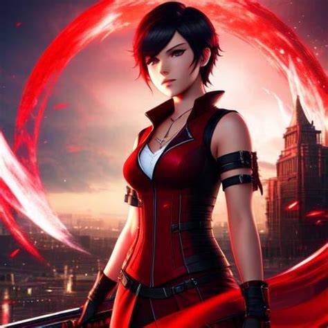 Ruby Rose In Ai By Genuinegalleria On Deviantart