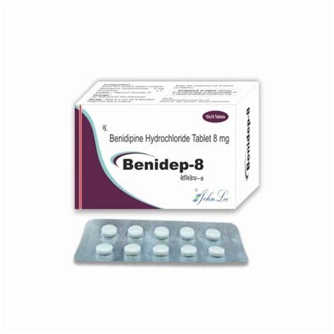 Benidipine Hydrochloride Tablet 8 Mg At Rs 94stripe In Thane Id
