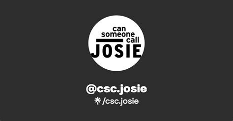 Cscjosie Instagram Facebook Linktree