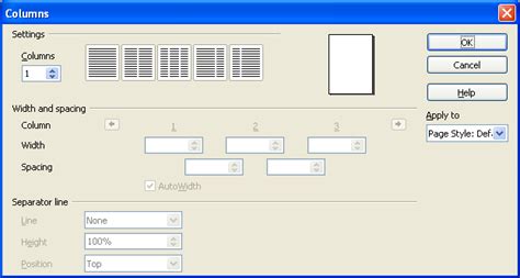 How To Create Columns In Word Or OpenOffice Writers Anonymous