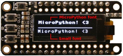 Une Font Alternative Pour Micropython Mchobby Le Blog