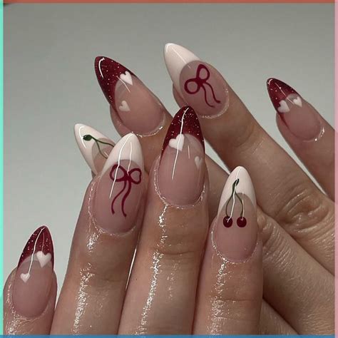 Embrace Coquette Trend 80 Aesthetic Bow Nails Valentines Day
