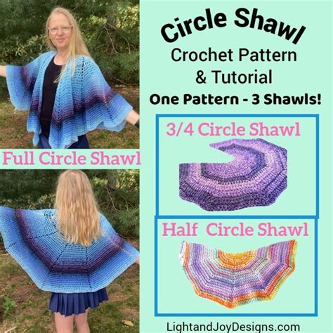 Circle Of Love Shawl Circular Crochet Shawl Free Pattern Half Circle Shawl Crescent Shawl