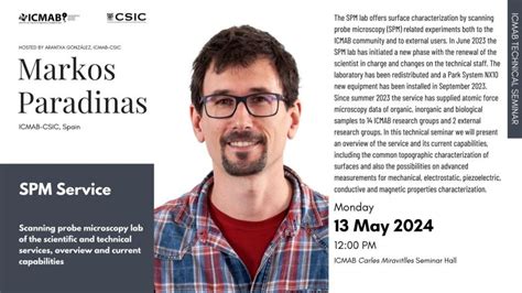 Scanning Probe Microscopy Lab Of The Scientific And Technical Services