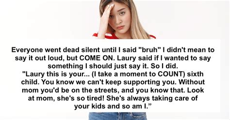 Teen Finds Out Sister Is Pregnant Again Rants About How Unfair This Is