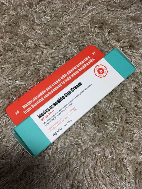 Apieu Madecassoside Sun Cream Beauty And Personal Care Face Face Care