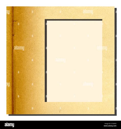 Decorative Frame From Old Paper Stock Photo Alamy