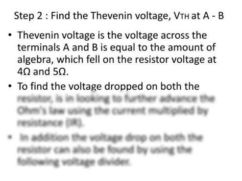 SOLUTION Thevenin Theorem Studypool