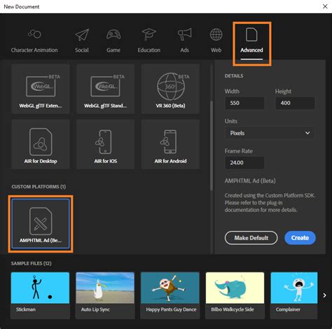 amphtml ads plugin