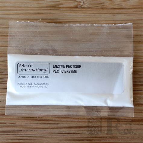 Enzyme Pectique Fermetation And Compagnie