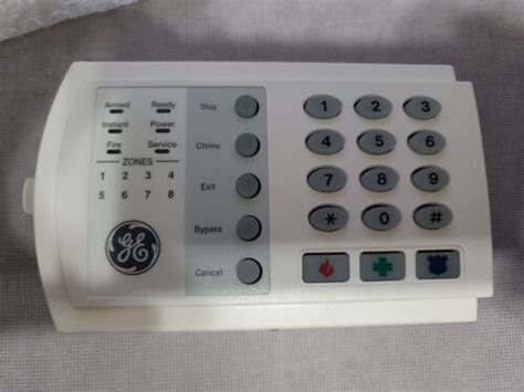 Utc Interlogix Ge Security Caddx Networx Nx 108e Led Alarm Keypad Ge Logo New Ebay