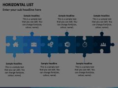 Horizontal List Infographics For Powerpoint And Google Slides Ppt Slides