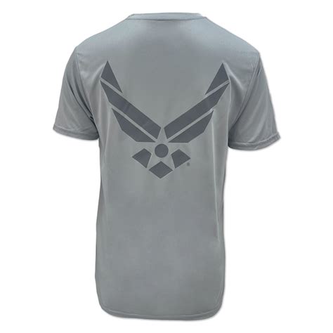 Us Air Force T Shirts Air Force Pt T Shirt In Grey Air Force Gear