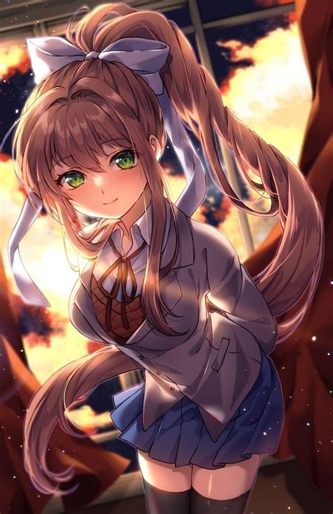 Monika Doki Doki Literature Club Image By Shummylass 3714975