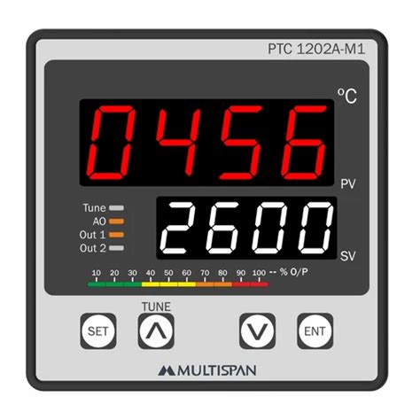 Multispan Ptc 1202a M1 Universal Input Pid Controller At ₹ 500