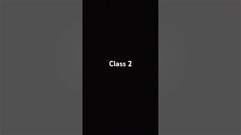 Class 2 Youtube