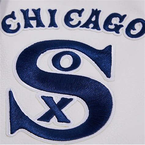 Full Snap Wool And Leather Chicago White Sox Retro Classic Varsity Jacket Jackets Masters