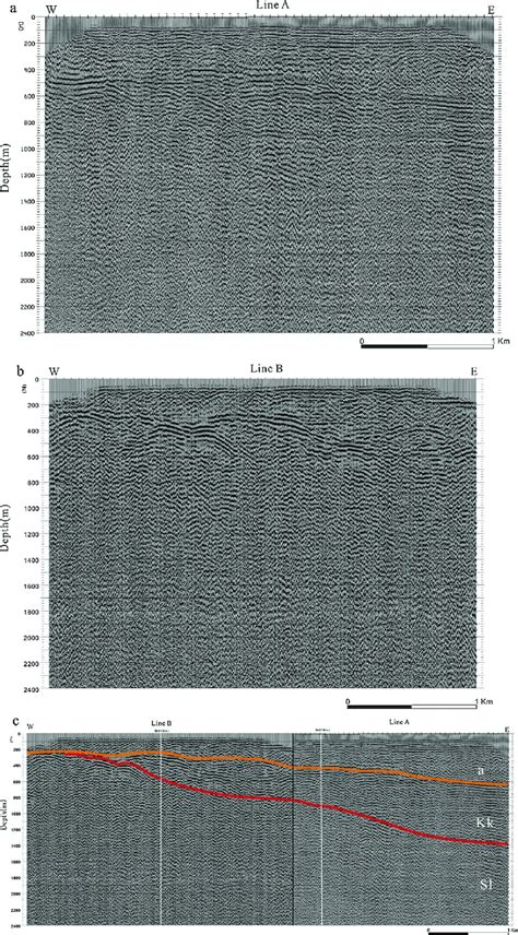 CMP Stacks And Interpretation Of The Profiles A And B A CMP Stack Of Download Scientific