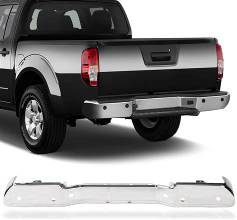 Mbi Auto Chrome Steel Rear Bumper Face Bar Shell For